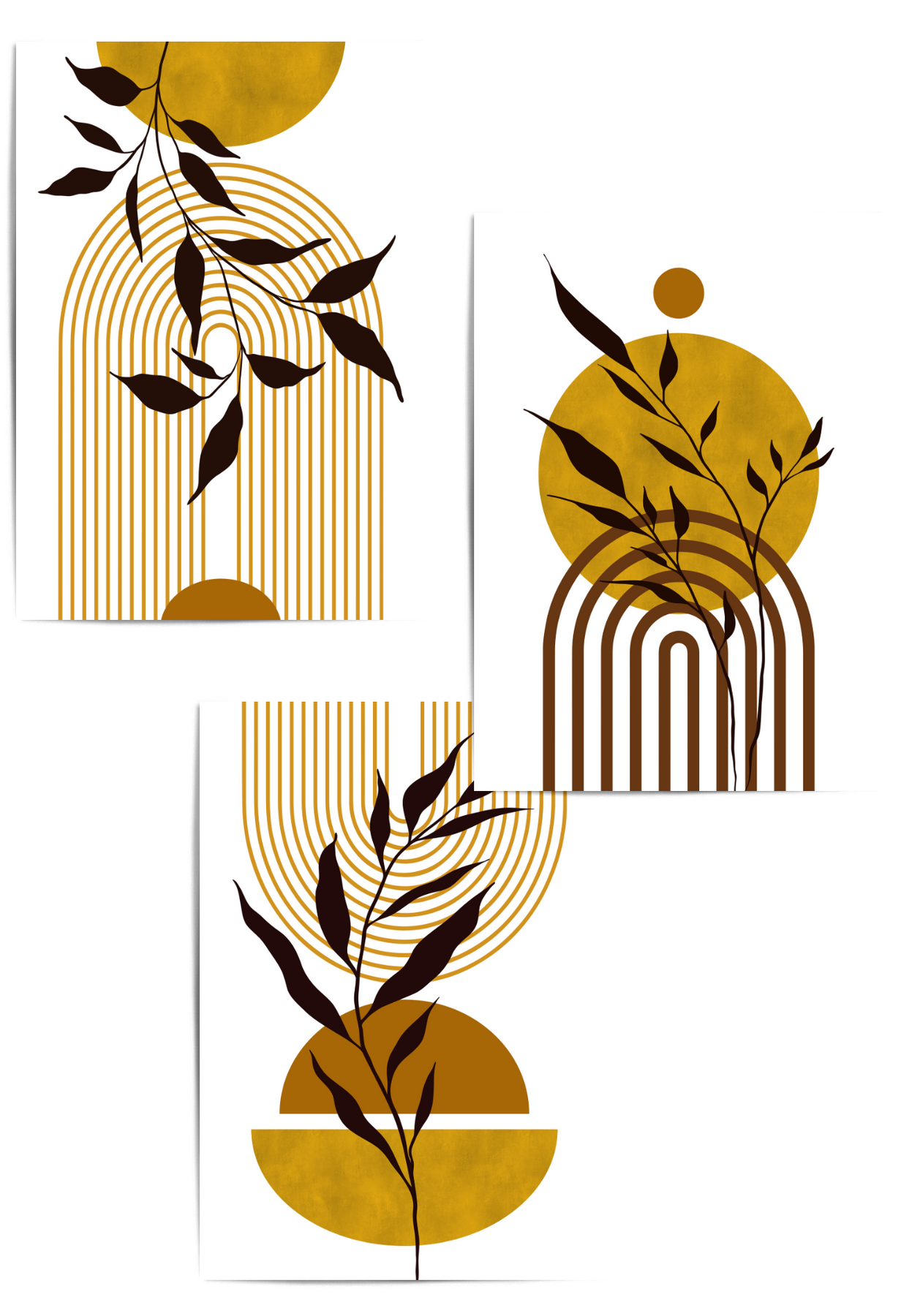 Mid Century Modern Autumn Wall Decorations – The Wall Habitat